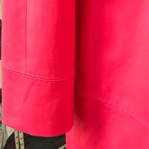 kate spade | Jackets & Coats | Kate Spade Trench Red Button Raincoat ...